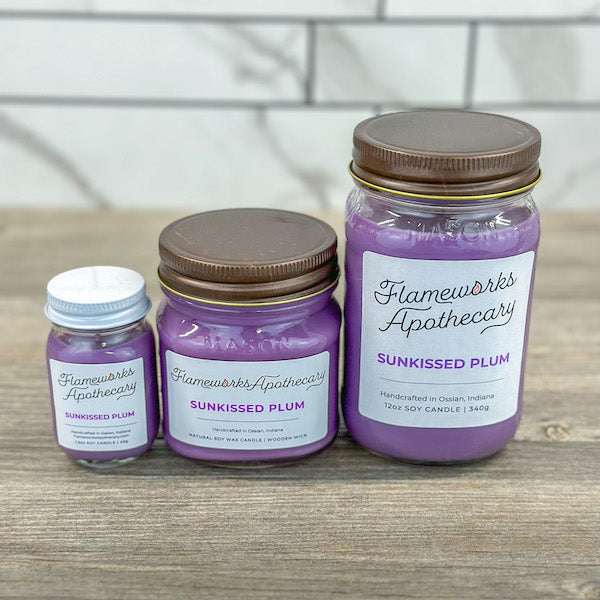 Sunkissed Plum – Flameworks Apothecary