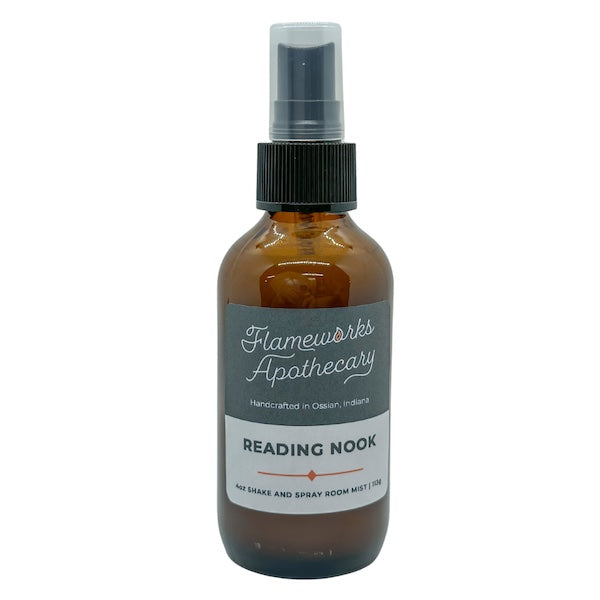 Reading Nook 4 oz Shake and Spray Room Mist – Flameworks Apothecary